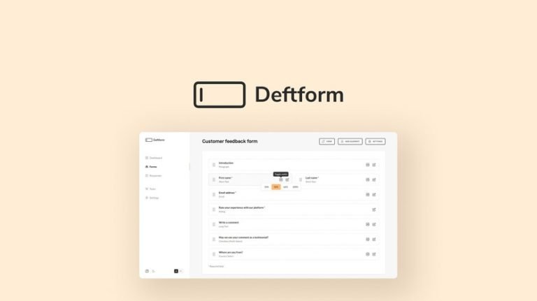 Deftform Review: Unveil the Ultimate Form Solution! - LTDWave